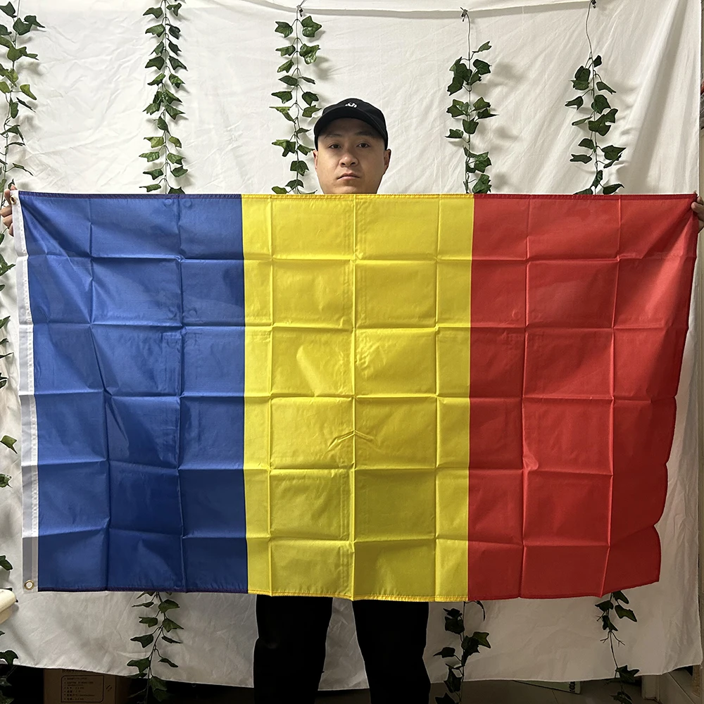 TIKI FLAG Romania Flag 3x5fts 90x150cm polyester Romania Romanian ...