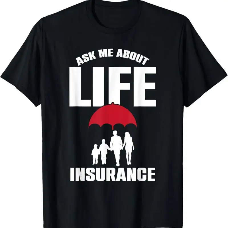 Life Insurance Joke Protect Your Family Black Modern Meme Sports T ...