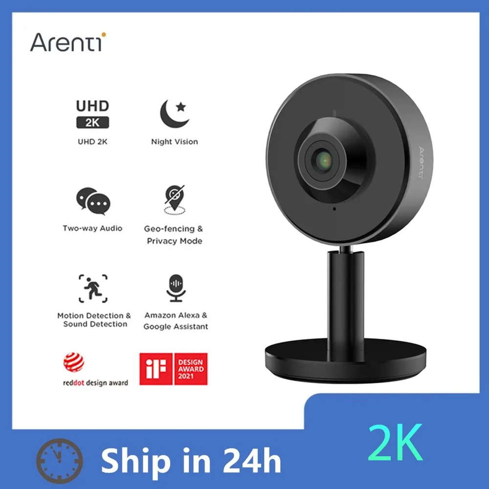 Arenti-Laxihub-2K-Surveillance-Cameras-Indoor-Home-Security-IP-Camera-Wi-Fi-Wireless-Cam-Baby ...