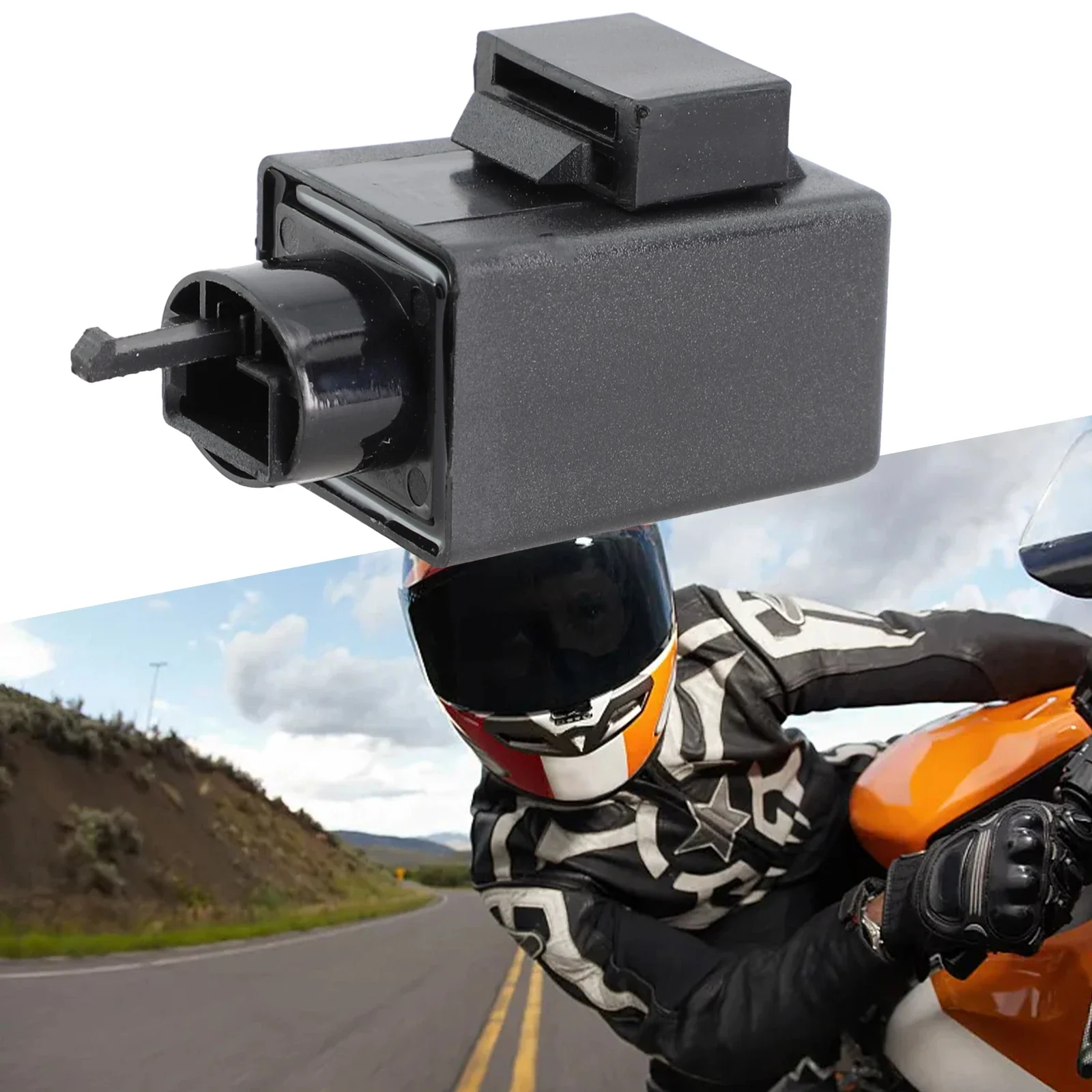 Universal 2-Pin 12V LED Motorcycle Flasher Relay Motorcycle Flasher ...