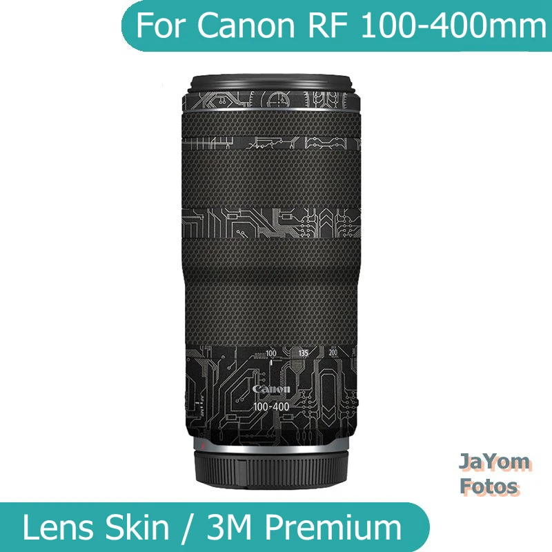 RF100400 Camera Lens Body Sticker Coat Wrap Protective Film Decal Skin For Canon RF 100-400mm F5 ...