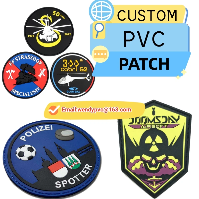 Custom-PVC-Patches-Clothing-Badges-Custom-Logos-PVC-Patches-3D-2DPVC ...