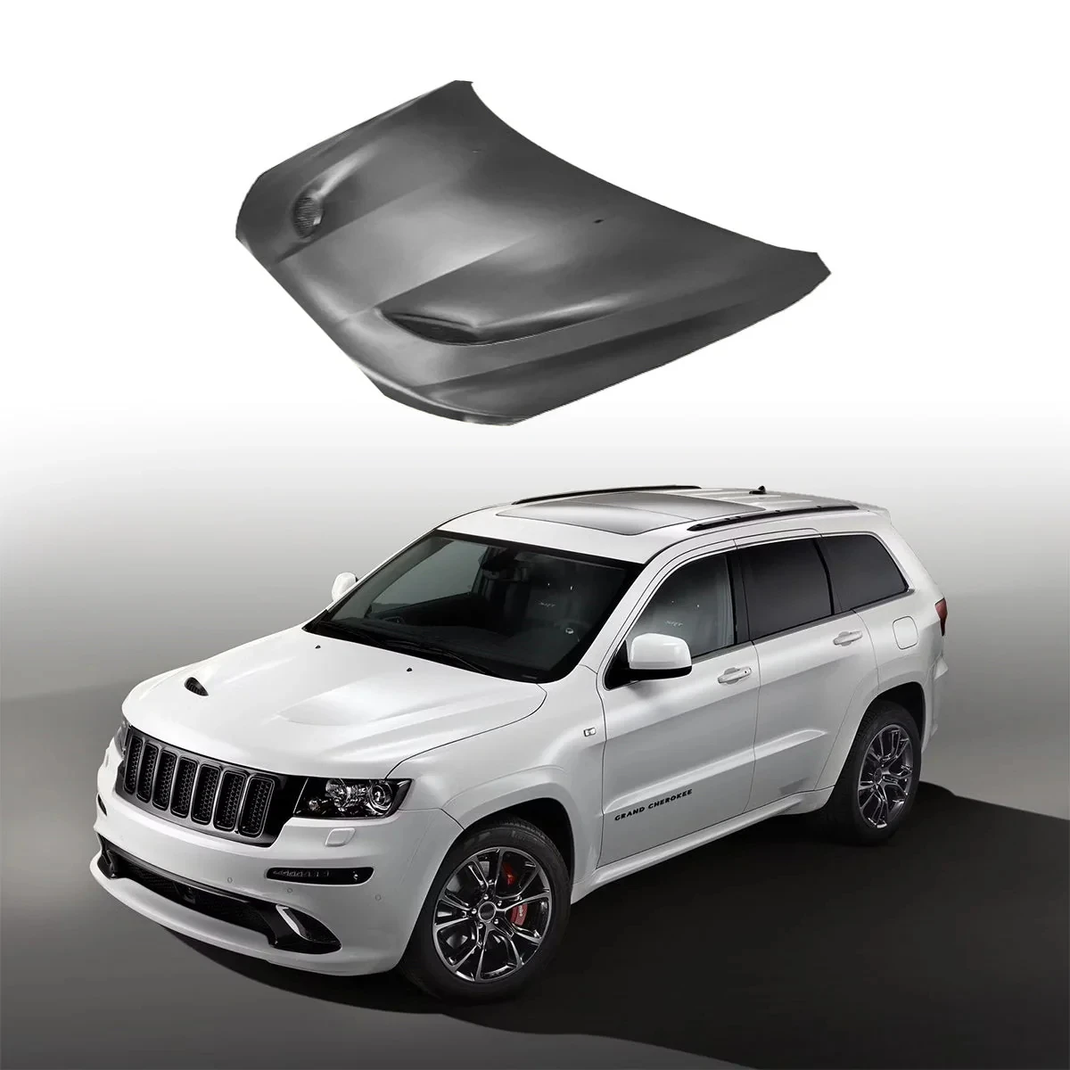 Hood-Panel-WK2-Maska-Style-SRT-For-2021-2022-2023-Jeep-Grand-Cherokee ...