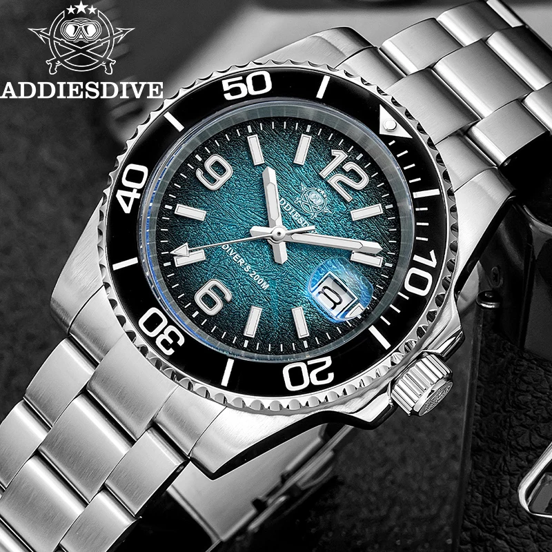 Reloj ADDIESDIVE de 41mm para hombre, nuevo reloj de cuarzo, 200m ...