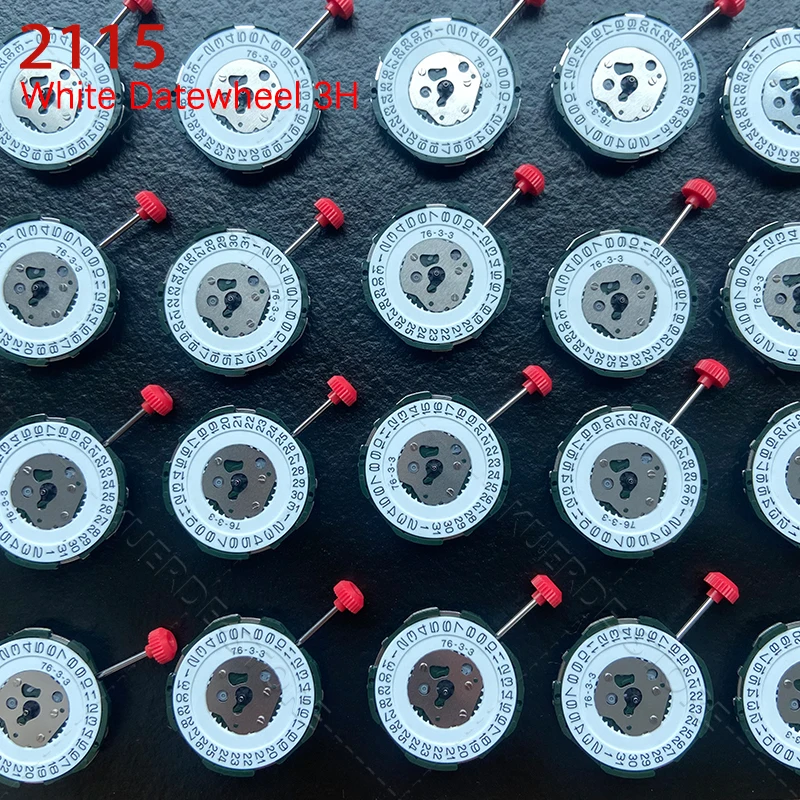 Brand New Japan 2115 Quartz Movement With Date Display At 3 o'clock 3 ...
