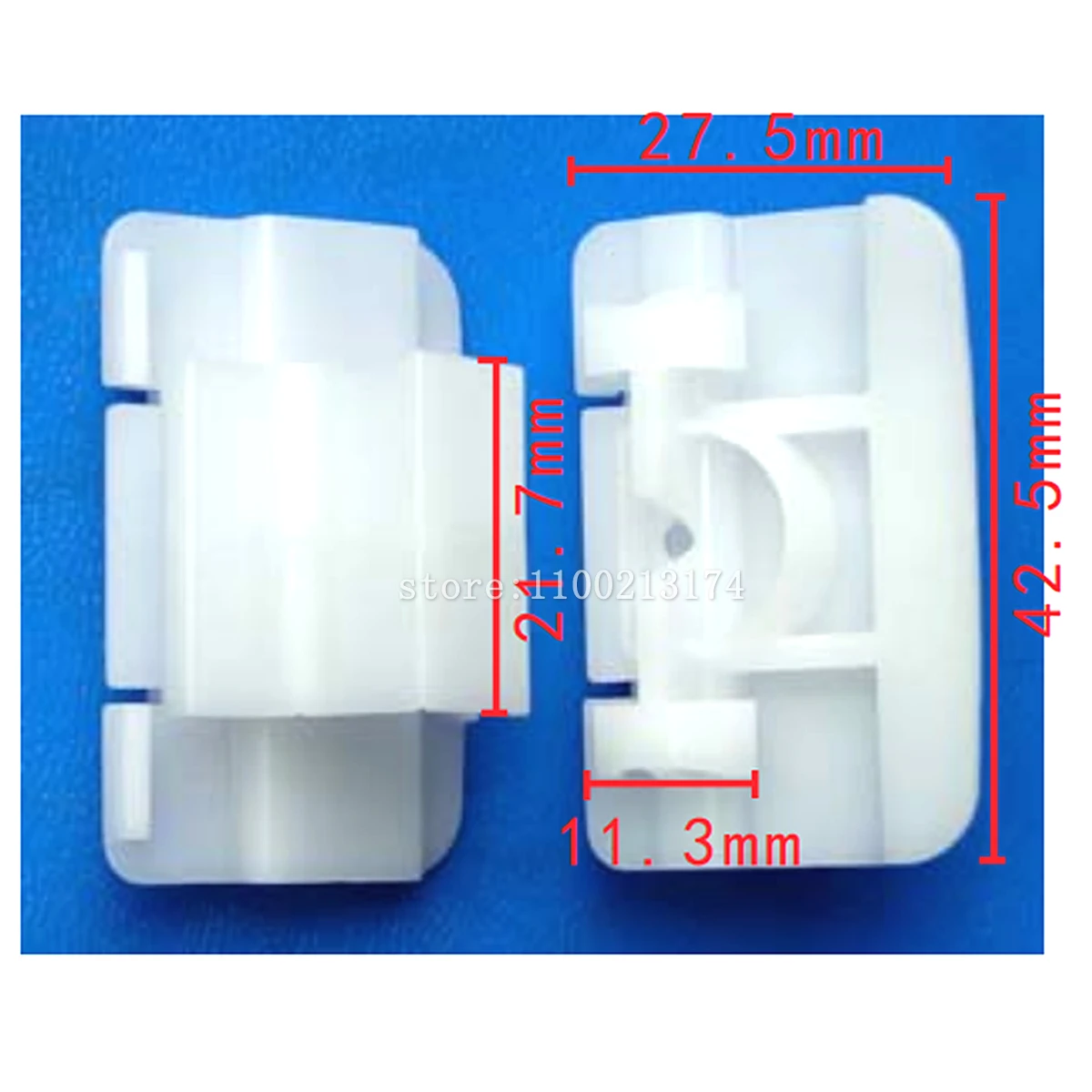 50-100x-OEM-auto-plastic-fastener-Side-skirt-door-sill-guards-for-benz ...