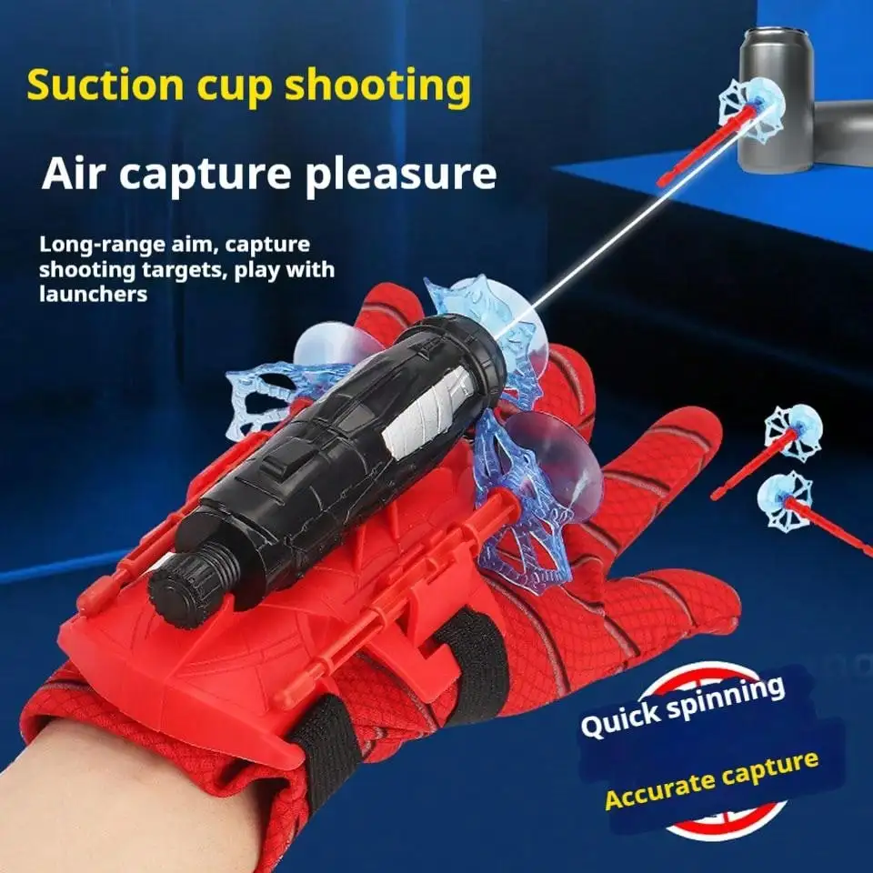 Cool-Red-Black-Glove-Wrist-gel-blaster-For-Children-Soft-Elastic ...