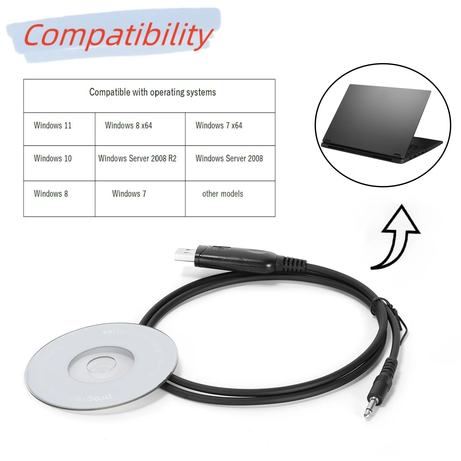 Ruimou 1 комплект, USB-кабель для программирования, CT-17, USB ...