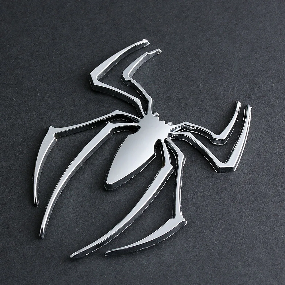 Universal-3D-Metal-Spider-Shape-Car-Stickers-Chrome-Badge-Auto-Emblem ...