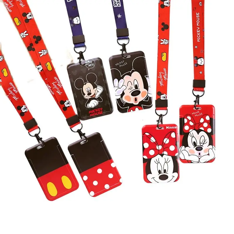 Disney-Mickey-Porta-cart-es-de-identifica-o-para-meninas-colhedores ...