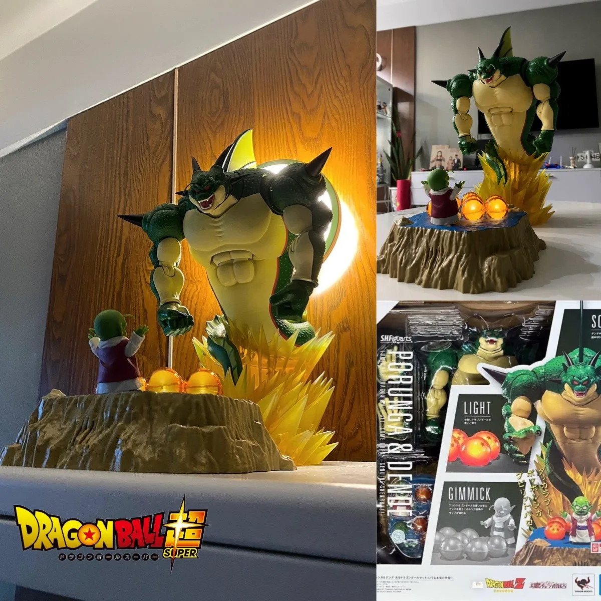 In Stock Bandai S.h.figuarts Dragon Ball Z Shf Namek Shenron Porunga ...