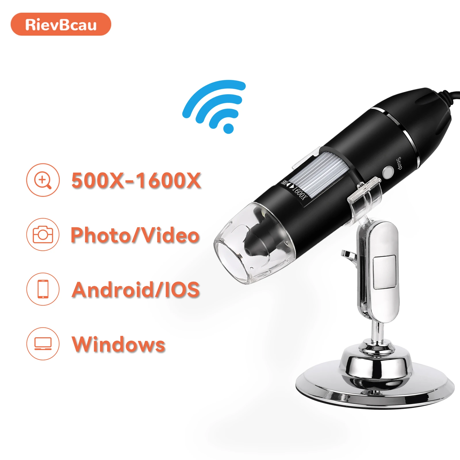 1000x Usb Digital Microscope 8 Led | 500x Usb Digital Electronic ...