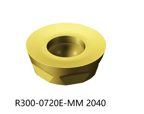 ORIGINAL 10PCS CARBIDE INSERT R300-0720E-MM 2040