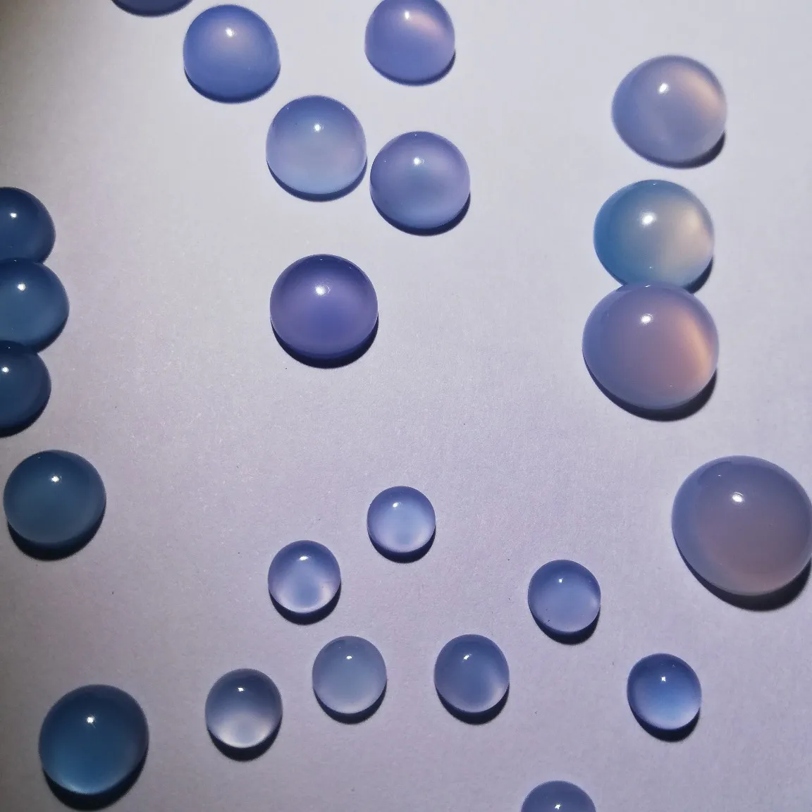 Grosir-20-buah-manik-manik-batu-akik-biru-muda-6mm-8mm-10mm-12mm-14mm ...