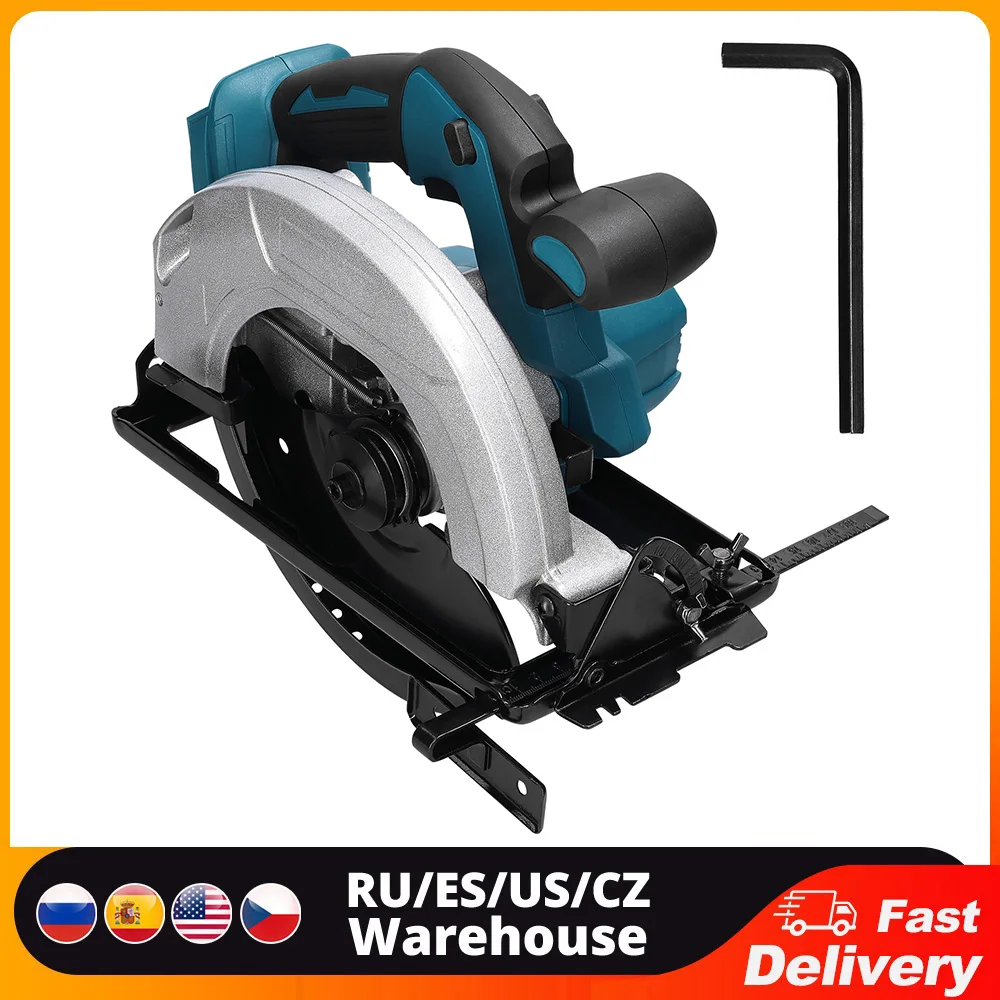 7inch-Brushless-Electric-Circular-Saw-Cordless-57mm-Carpentry ...