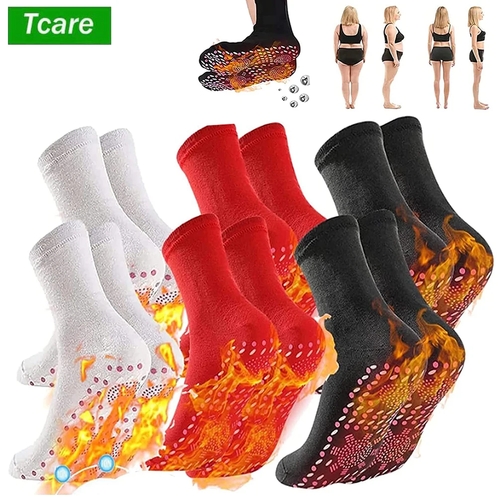 Tourmaline-Acupressure-Self-Heating-Shaping-Socks-Tourmaline-Slimming ...