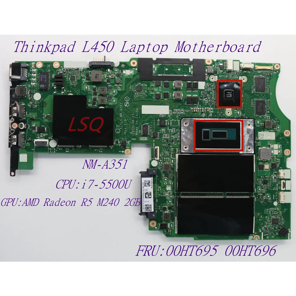 For-Lenovo-Thinkpad-L450-Laptop-Independent-Graphics-Motherboard-i7 ...