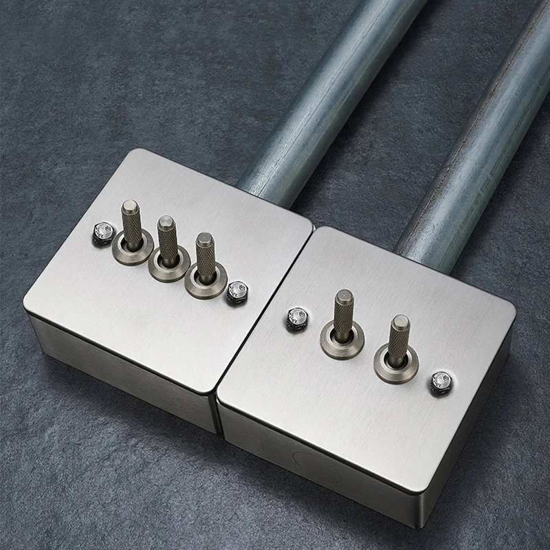 Wall-Stainless-Steel-Brushed-Matte-Silver-Retro-Industrial-Style-86 ...