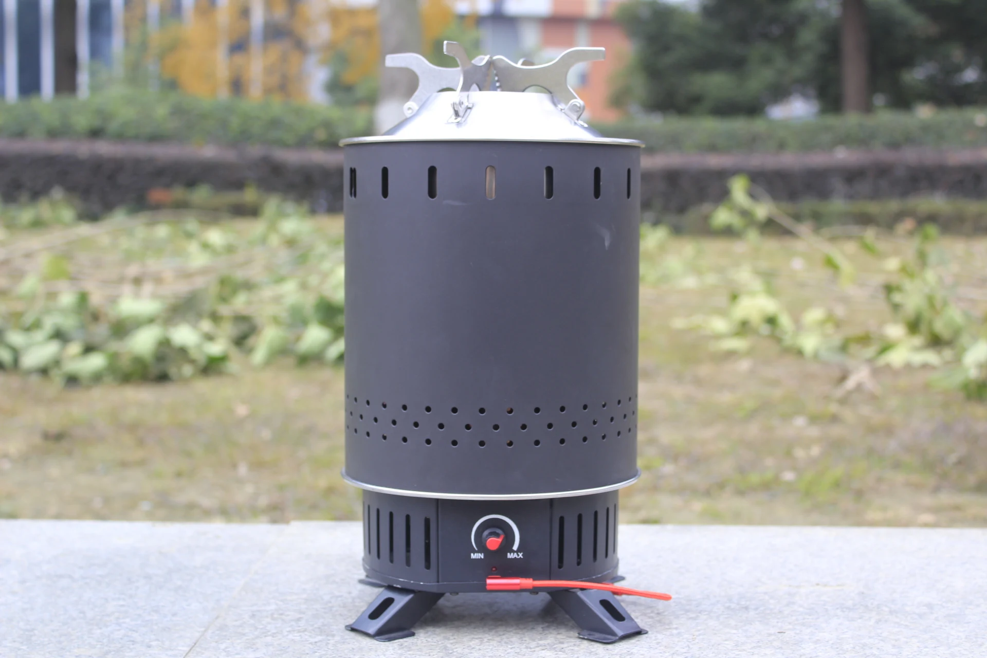 Stainless-Steel-Biomass-Stove-for-Camping-Air-Forced-Fashion-Oven ...