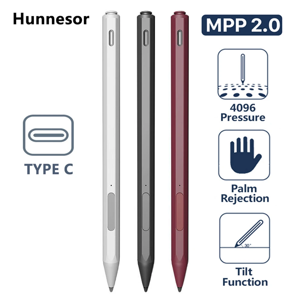 Hunnesor Palm Rejection 4096 Pressure Stylus Pen For Lenovo Xiaoxin Pad ...