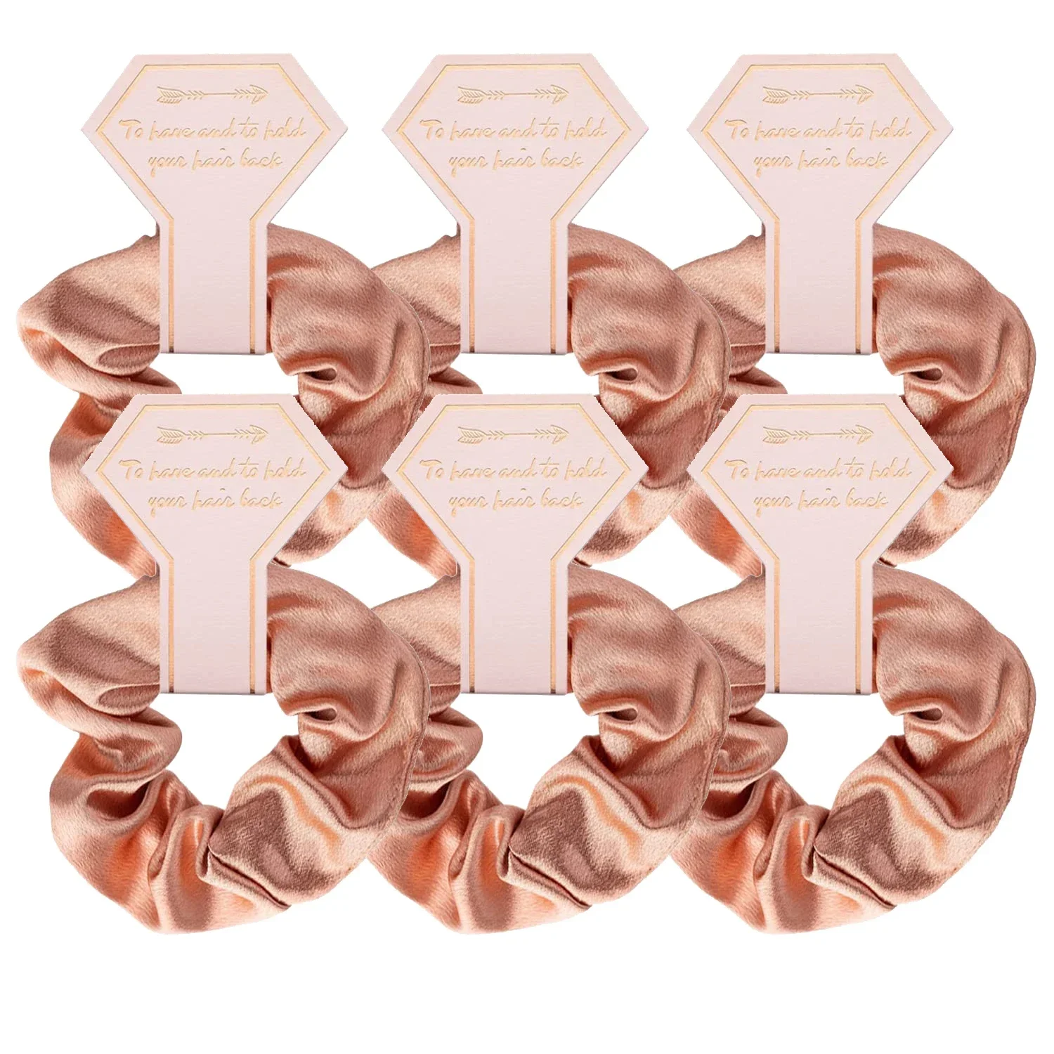 Diademas-y-scrunchies-de-sat-n-para-dama-de-honor-6-piezas-regalo-de ...