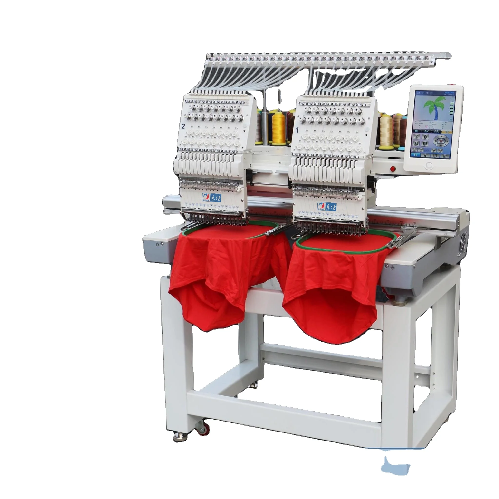 Hot sale cheap cost 2 head hat T shirt computerized embroidery machine jpg hot-sale-cheap-cost-2-head-hat-t-shirt-computerized-embroidery-machine-jpg