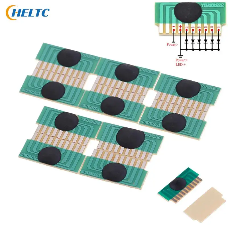 5pairs-DIY-6-LED-LEDs-3-4-5V-Flash-Chip-COB-LED-Driver-Cycle-Flashing ...