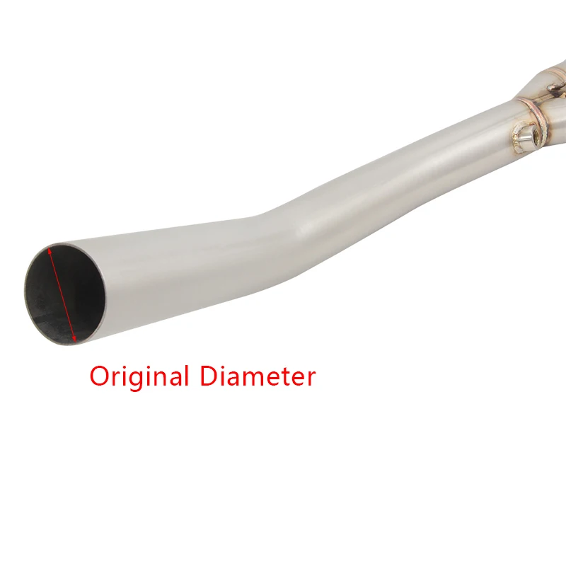 For Kawasaki Z400 Z250 Ninja 400 250 2017-2023 Slip-on Exhaust System ...