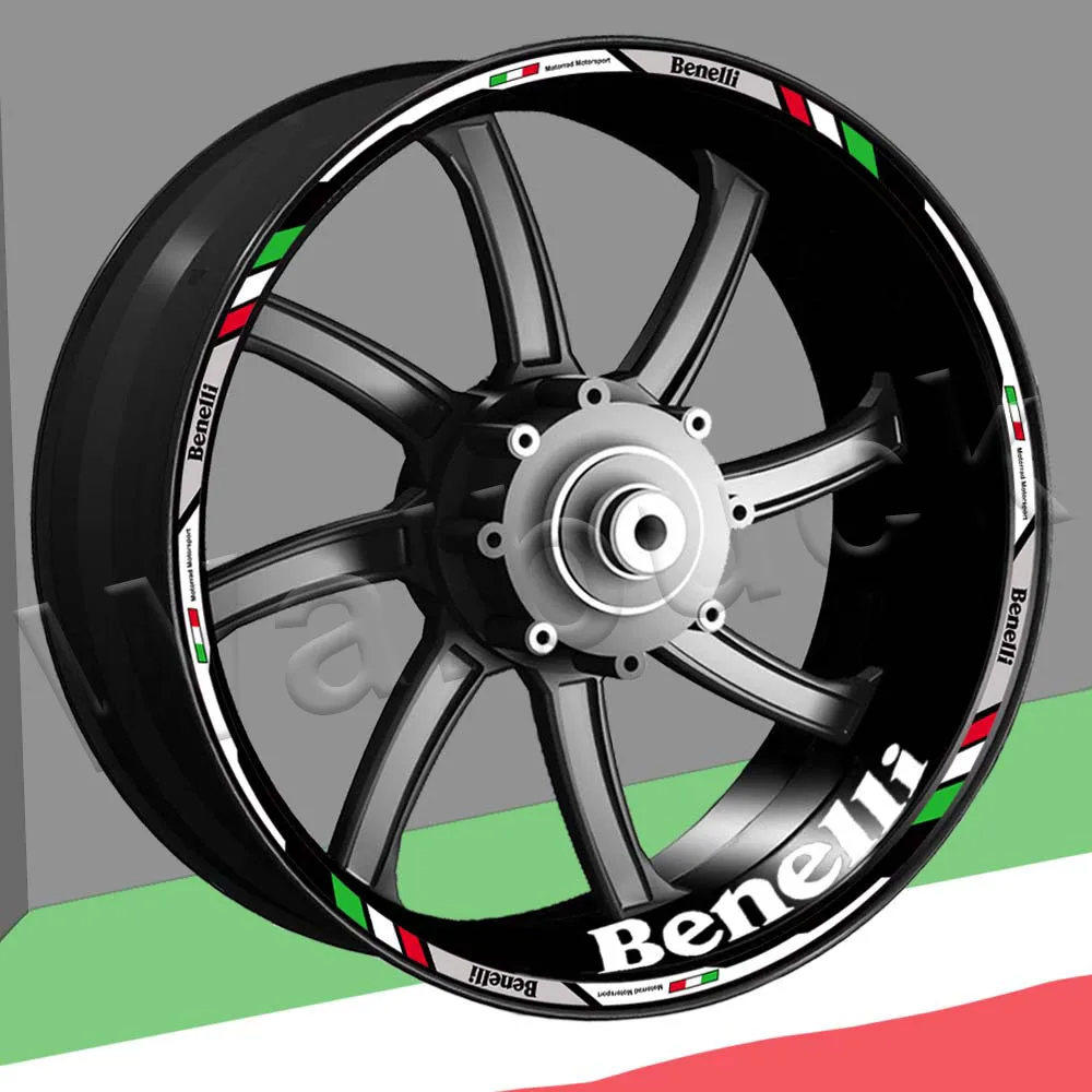 Motorcycle-Wheel-Rim-Sticker-Decal-Stripe-Acessories-Italy-For-Benelli ...