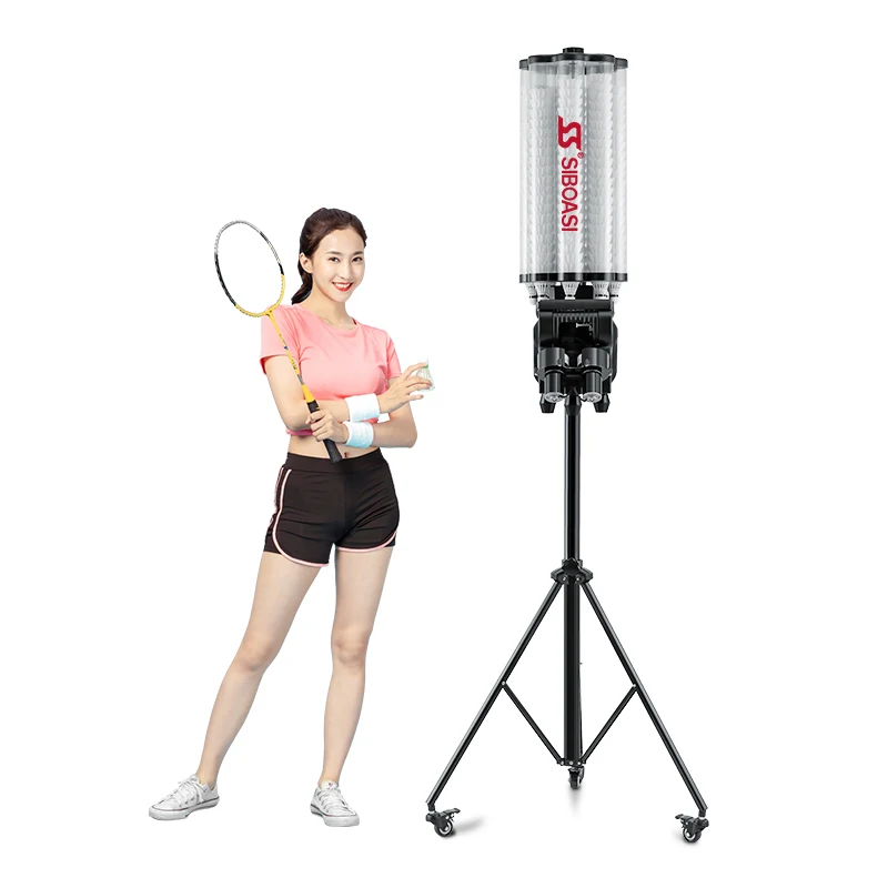 automatic-badminton-machine-SIBOASI-B2000-Solo-training-badminton ...