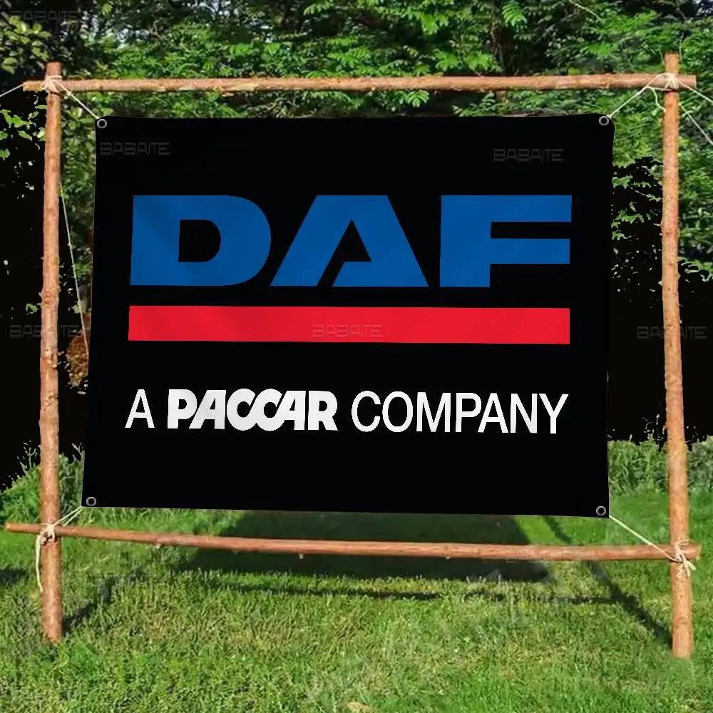 DAF Truck Retro Flags Multiple Choice Living Studio Booth Interior ...