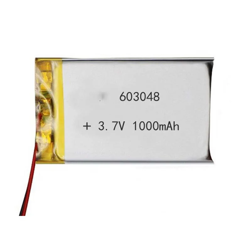 2/5/10/20Pcs 3.7V 1000mAh 603048 Lithium Polymer Ion Battery 2.0mm JST ...