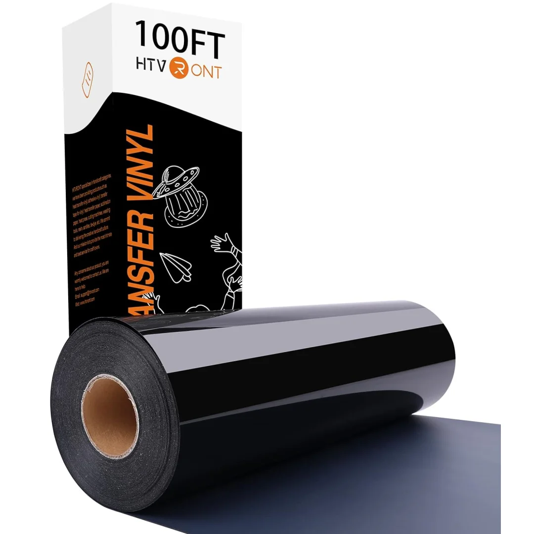 HTVRONT-12-X100ft-30x3000cm-Heat-Transfer-Vinyl-Roll-for-Cricut-DIY-T ...
