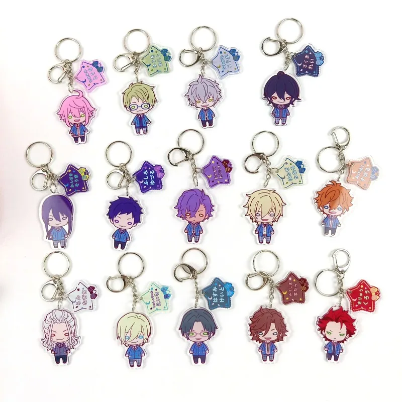 Anime-Keychain-Man-Ensemble-Stars-Key-Chain-Women-Key-Holder-Couples ...