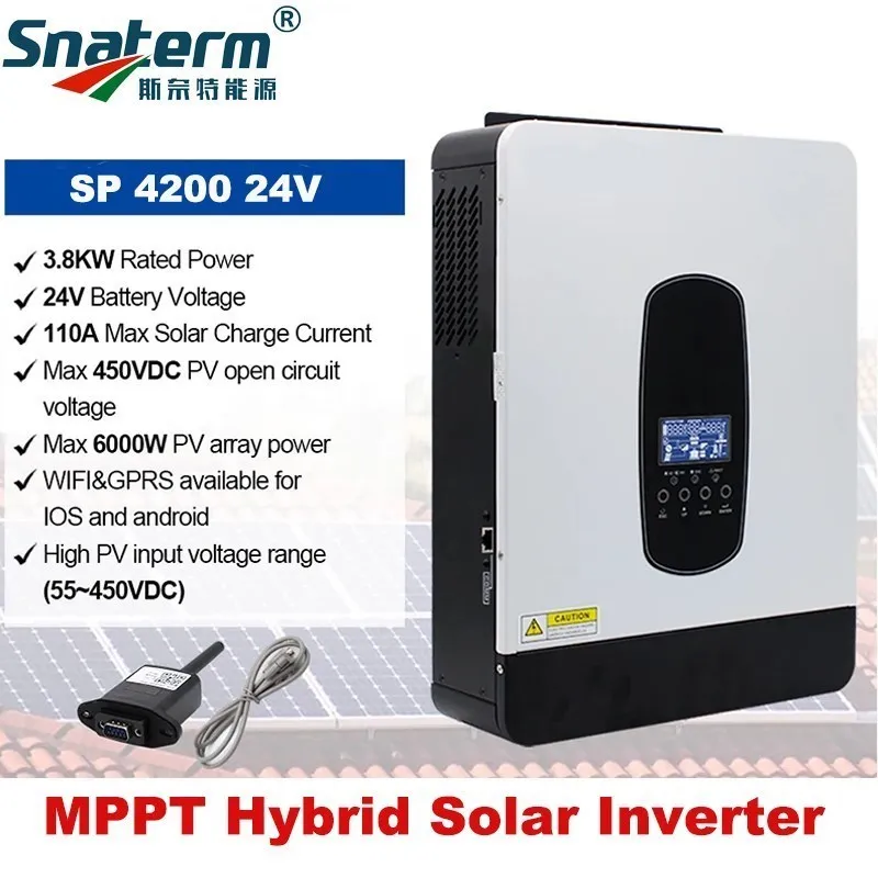 Pure-Sine-Wave-Solar-Hybrid-Inverter-24V-4KW-4200VA-3800W-AC-220VAC ...