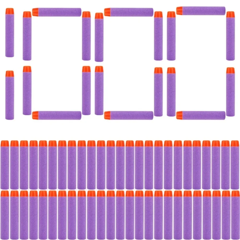 Purple-Solid-Round-Head-Bullets-7-2cm-for-Nerf-N-strike-Elite-Series ...
