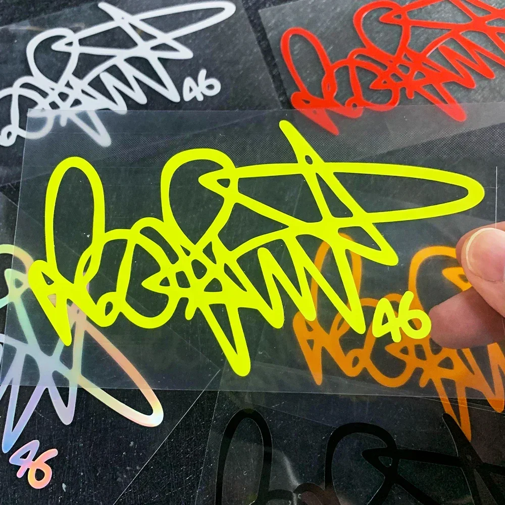 Rossi-Signature-Motorcycle-Sticker-Reflective-Decal-for-Honda-Monkey ...