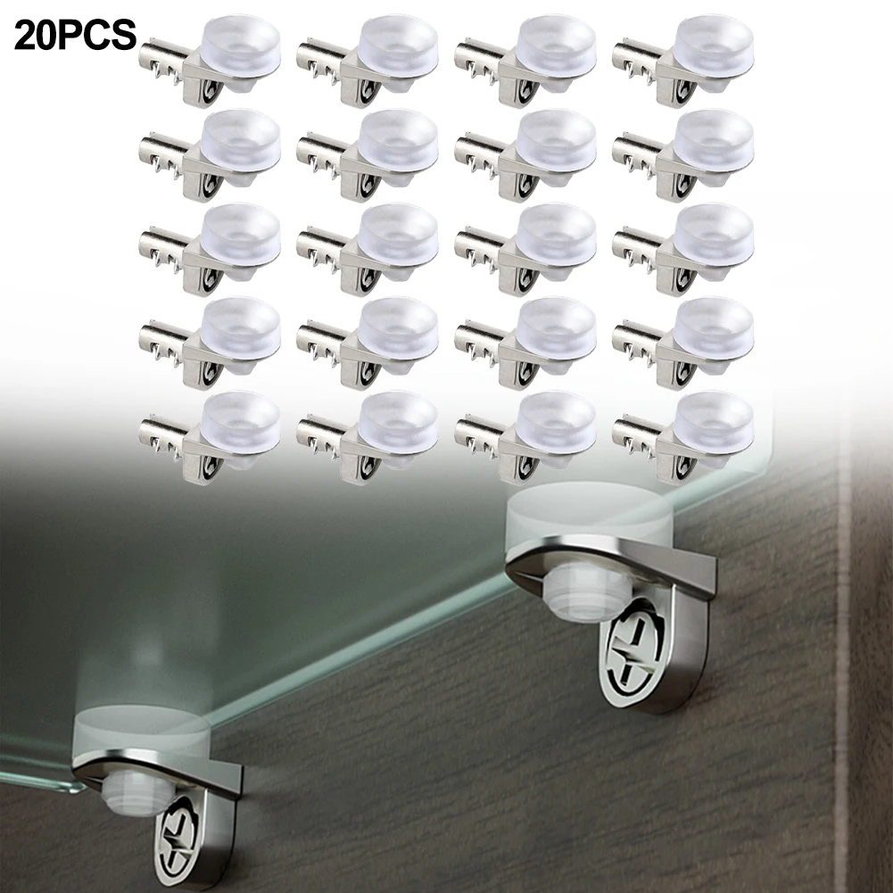 20pcs-Glass-Shelf-Studs-Pegs-Clamp-Laminate-Support-Holder-Cabinet ...