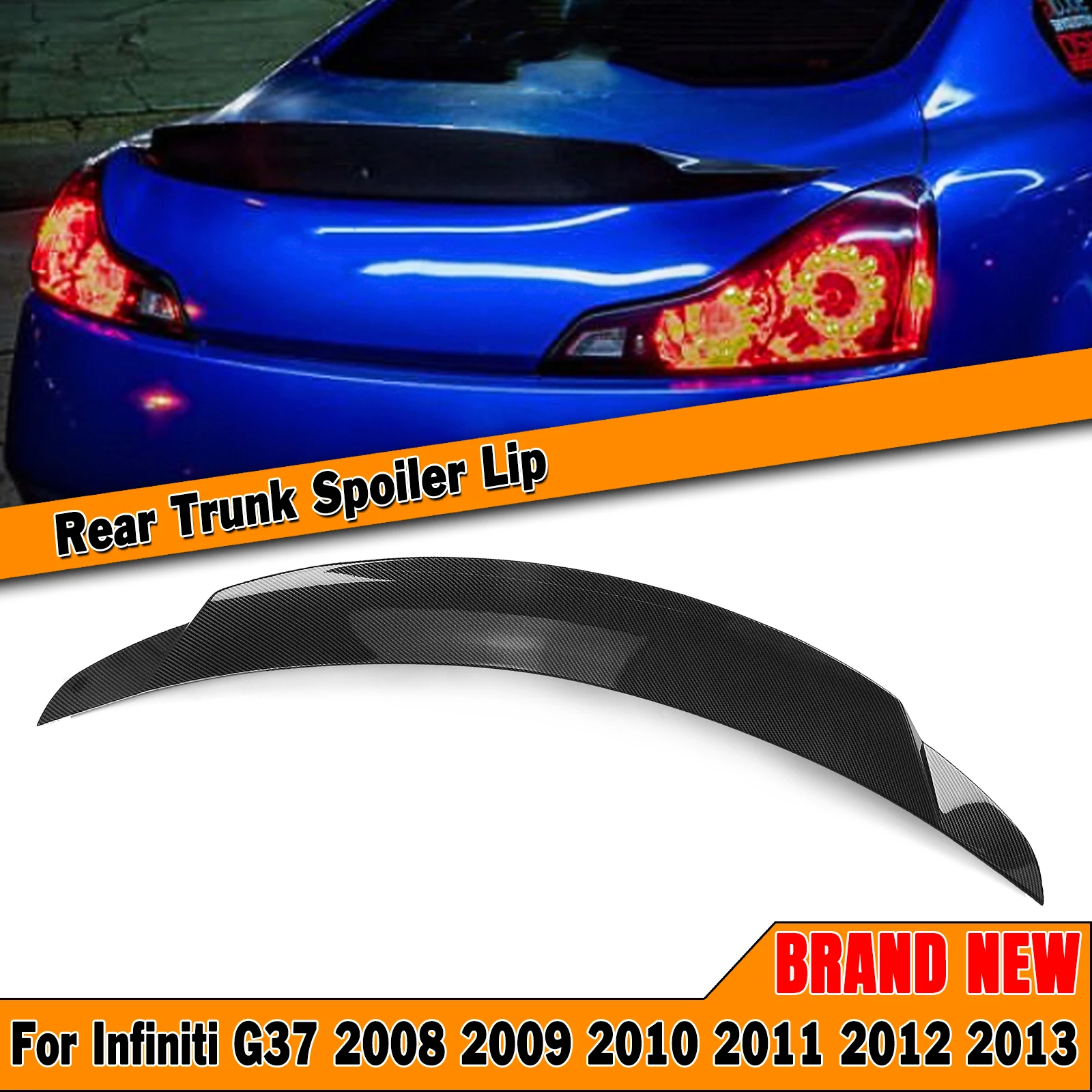 Rear-Trunk-Spoiler-Wing-For-Infiniti-G37-V36-2-Door-Coupe-2008-2013 ...