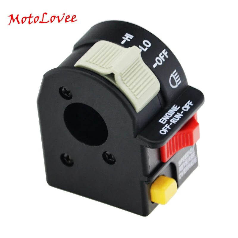 Motorcycle 22mm handlebar Switch For Polaris Sportsman Trail Boss Left ...