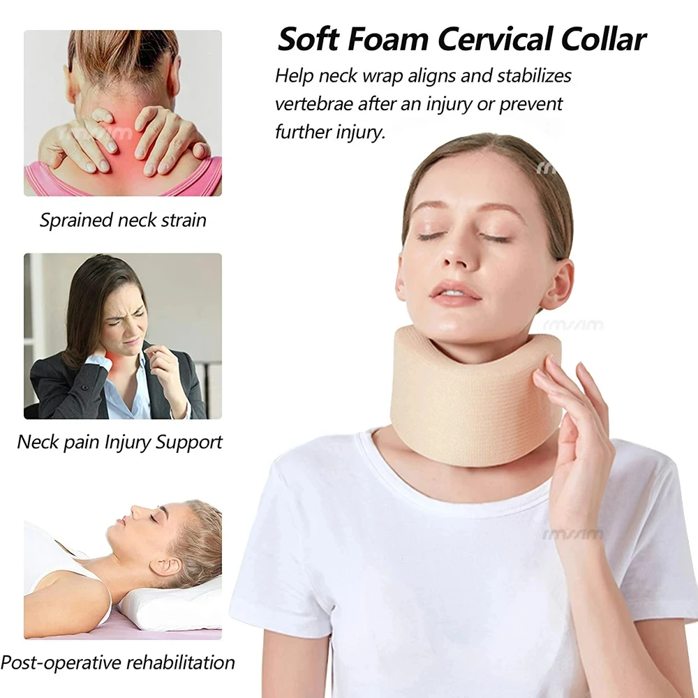 Soft-Neck-Brace-Sponge-Cervical-Support-Collar-Cervical-Breathable ...