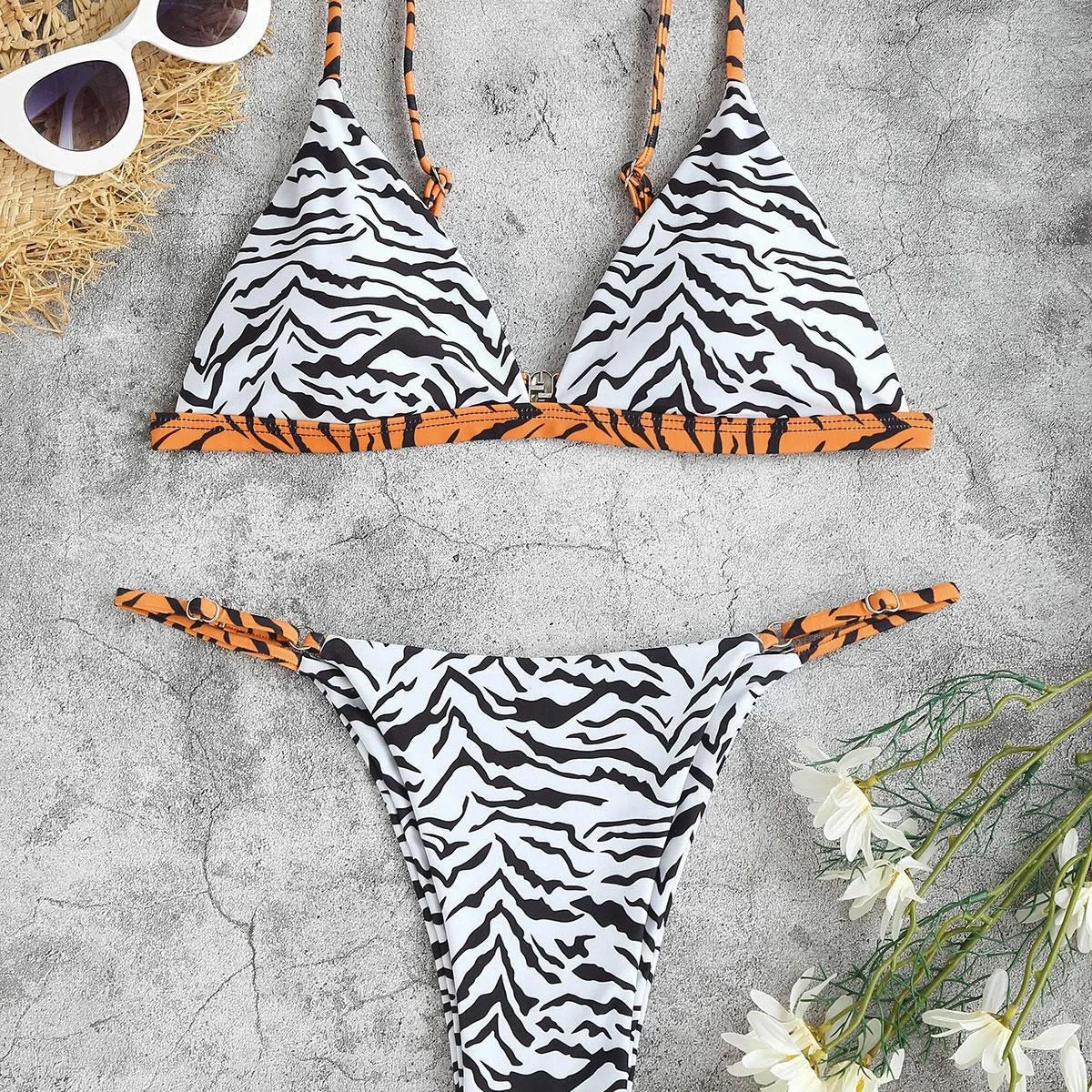 Sexy-Micro-Bikini-2024-Woman-Swimsuit-Zebra-Print-Swimwear-Women-Thong ...