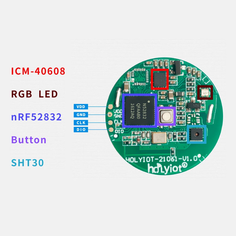 Nrf52832 2 4ghz Bluetooth 5 0 Low Power Consumption Module 6 Axis Accelerometer Gyroscope