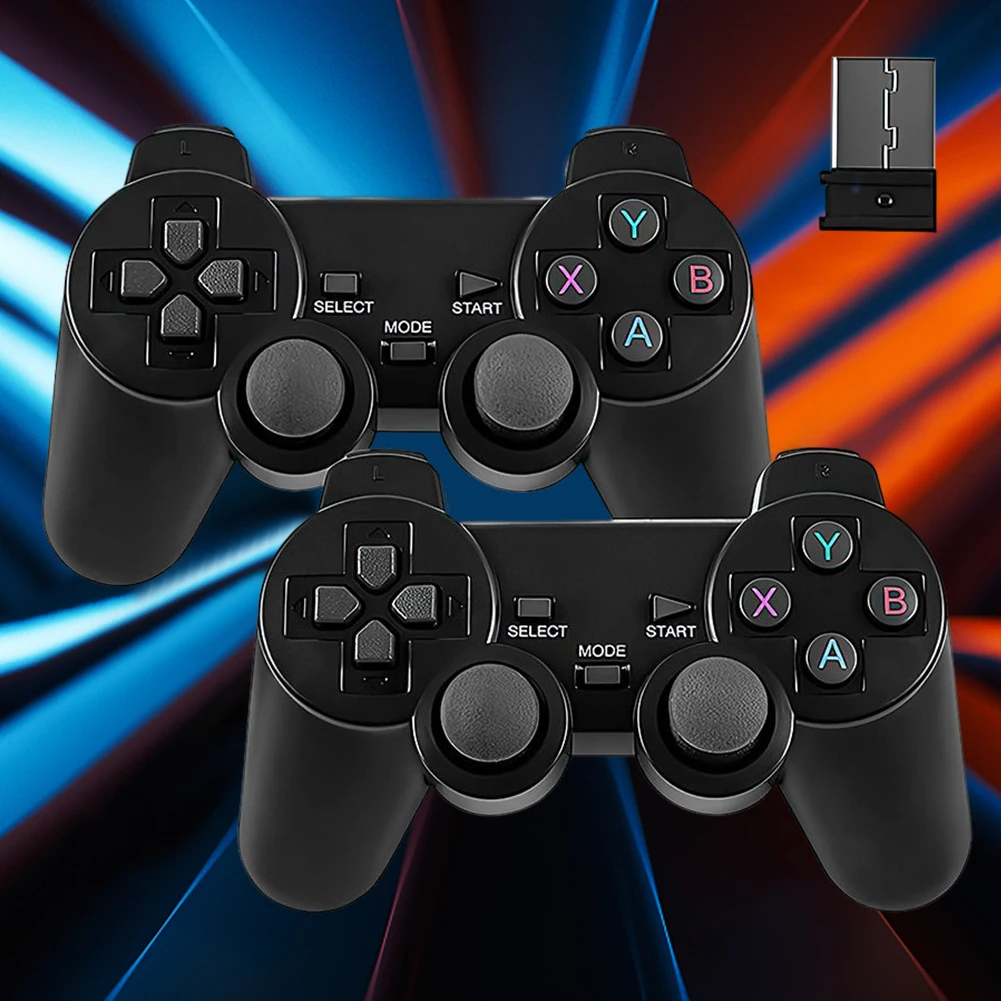 2-4G-Game-Controller-with-Receiver-Joystick-Gamepad-3D-Rocker-Home-TV ...