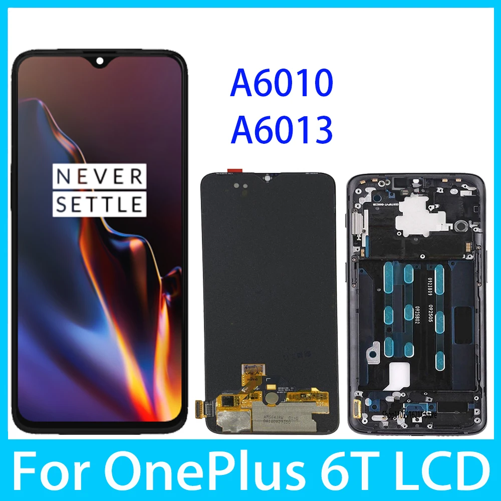Original-AMOLED-OLED-For-OnePlus-6T-LCD-A6010-A6013-Display-Touch ...