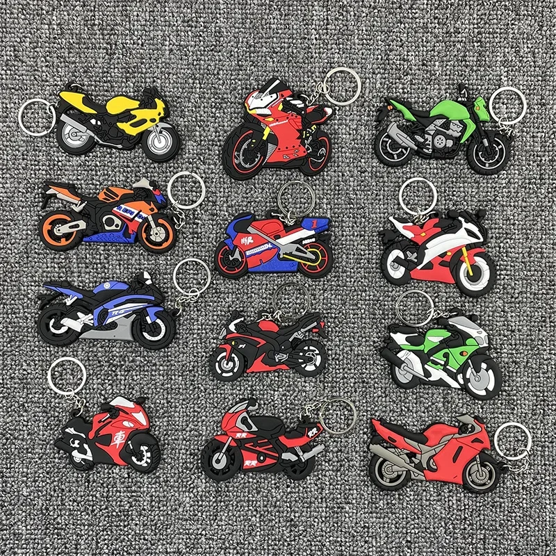 3D-Motorcycle-Accessories-Motorcycle-KeyChain-Rubber-Motorcycle-Key ...