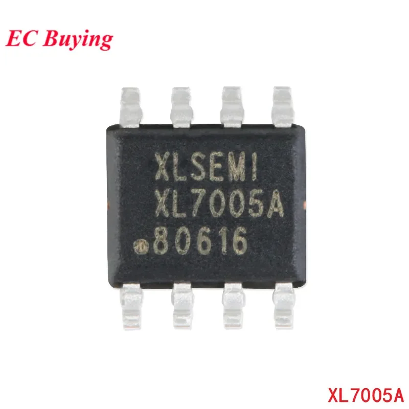100Pcs/5pcs SMD XL7005A SOP-8 XL7005 0.4A 150KHz 벅 스텝 다운 DC 전력 변환기 ...