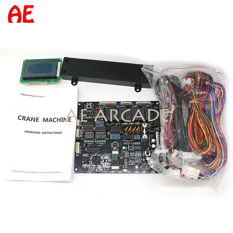 Toy Crane Claw Machine Motherboard English Gantry Mainboard Game PCB ...