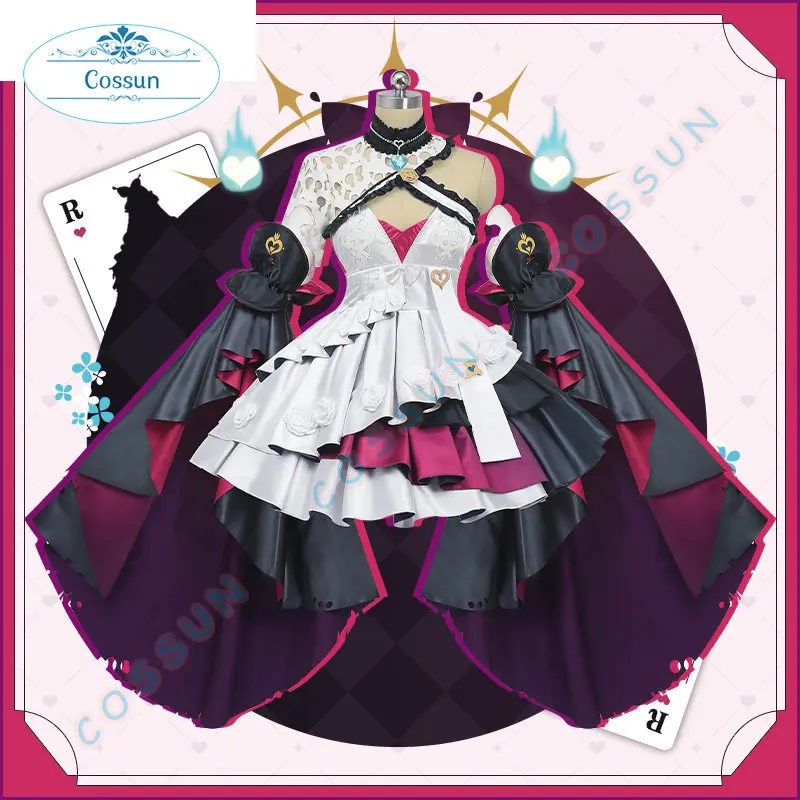 S XXXL Anime Vtuber Nijisanji Ethyria Reimu Cosplay Costume Sweet ...