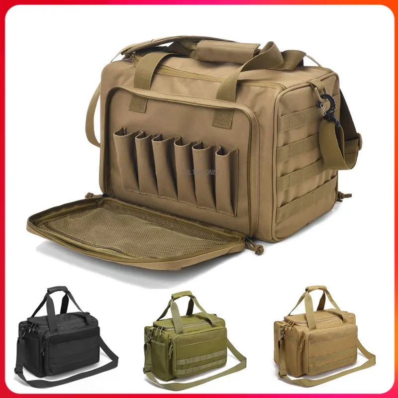 Tactical-Range-Bag-Outdoor-Hunting-Military-Training-Shooting-Molle-Gun ...